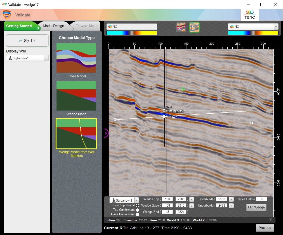 Getting started with wedge models in Validate