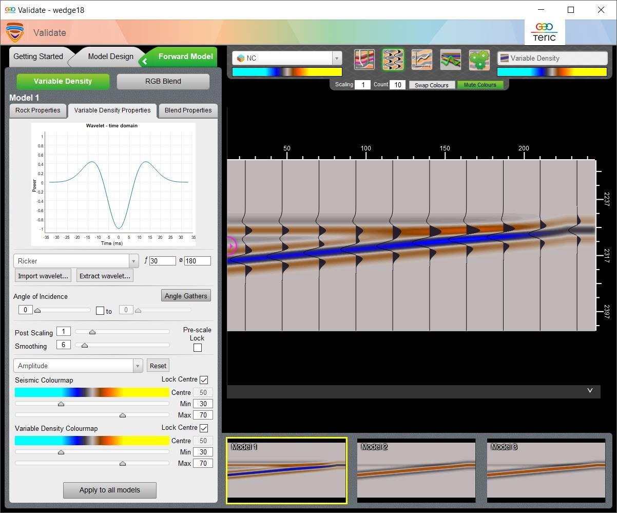 Getting started with wedge models in Validate