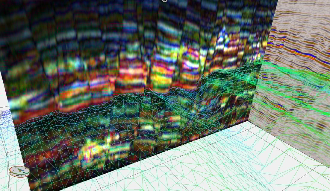 Horizon Rendering Options in GeoTeric