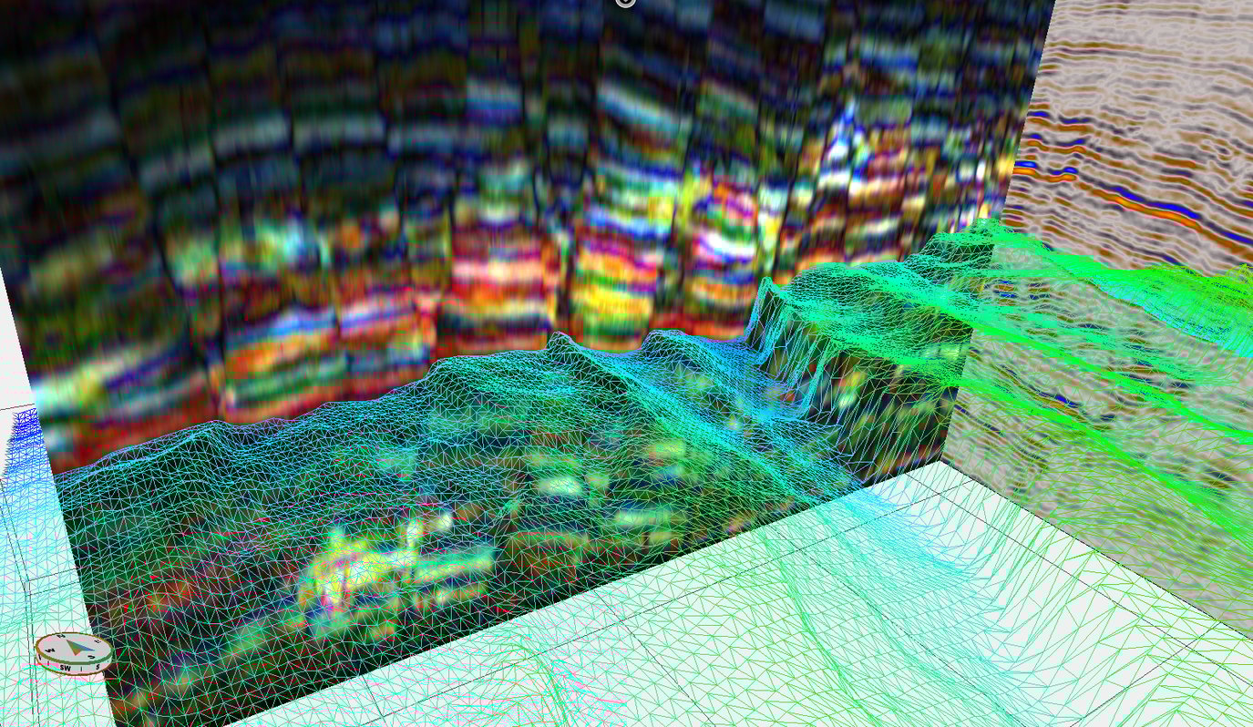 Horizon Rendering Options in GeoTeric