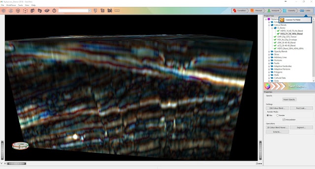 Exporting RGB Blend from Geoteric to Petrel®