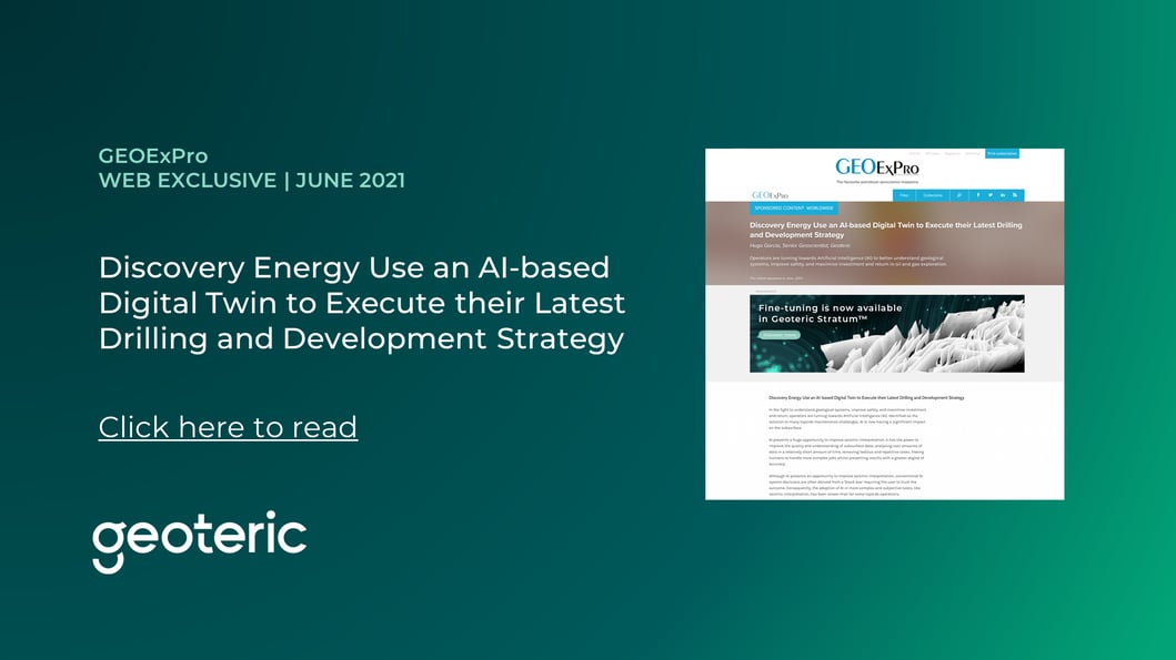 Discovery Energy Use an AI-based Digital Twin to Execute their Latest ...