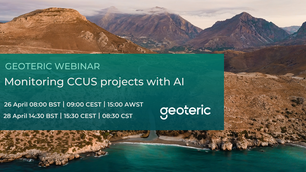 Webinar: Monitoring and appraisal of CCUS projects with AI