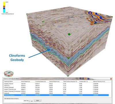 Horizon based geobodies for Gross Rock Volume calculation