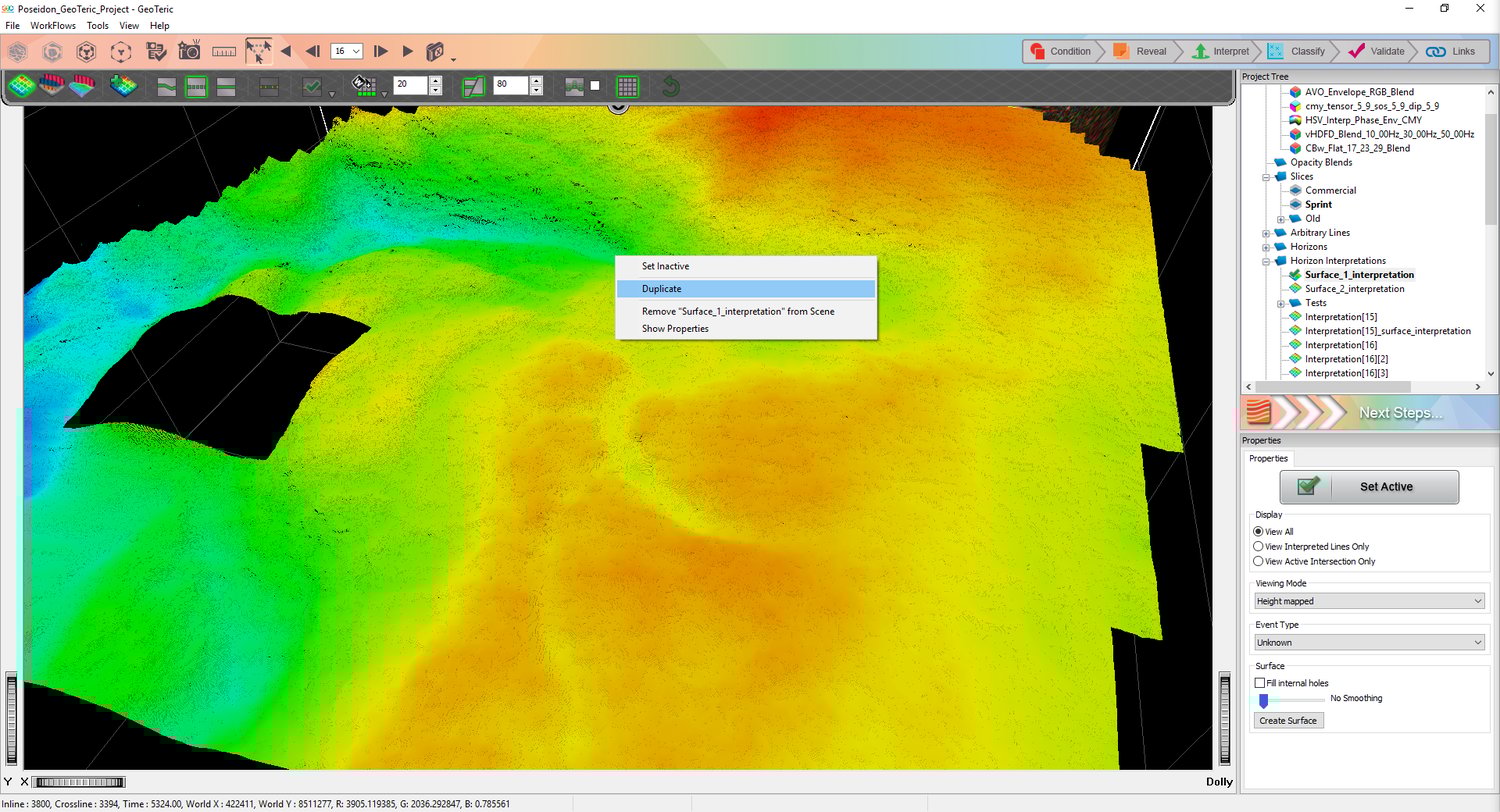 GeoTeric 2018.1: Interpretation Enhancements