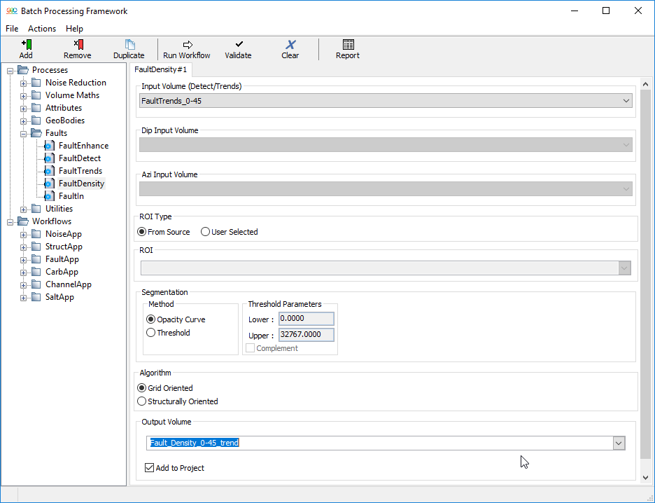 Visualising Fault Trend Orientation